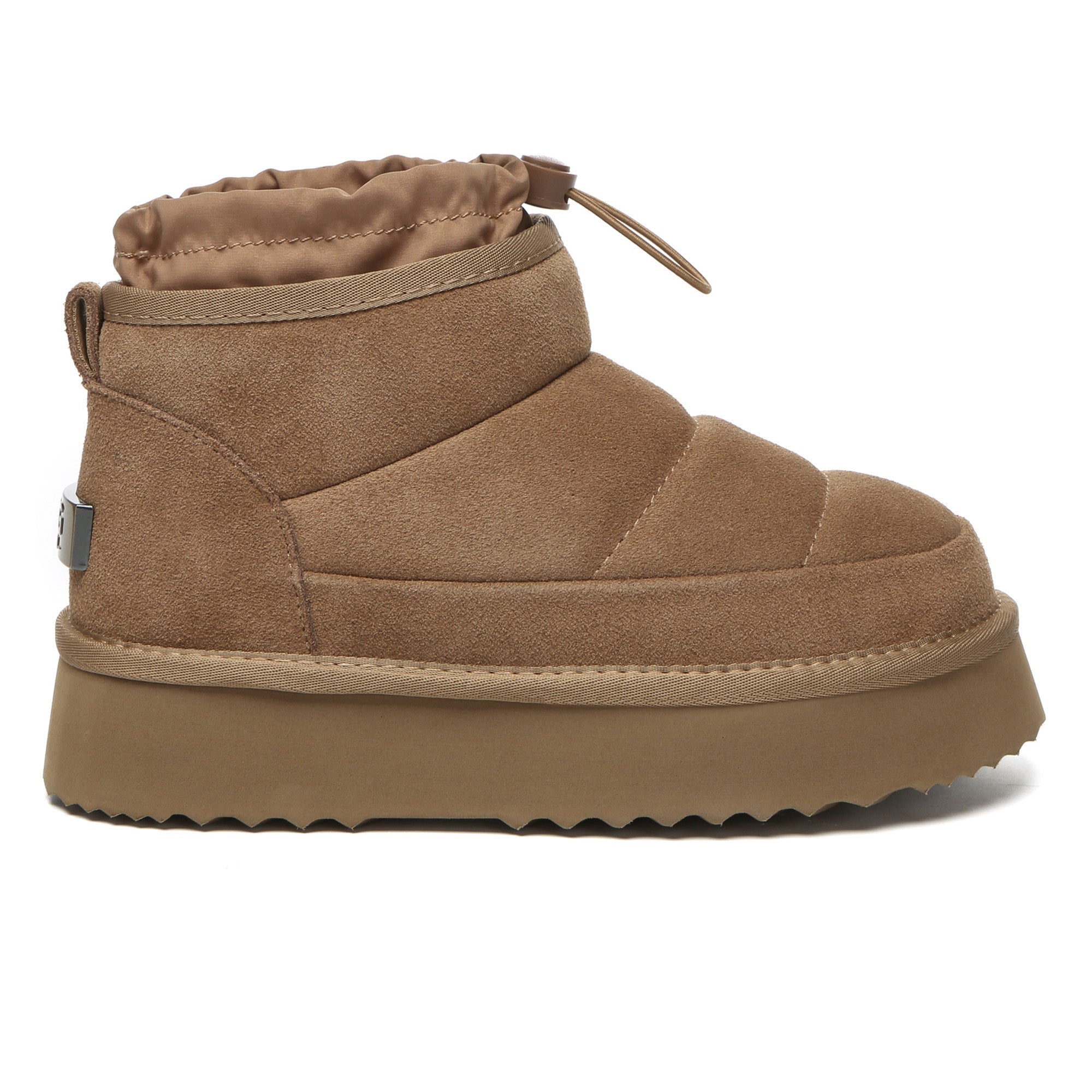 Picken Adjustable Mini Platform Boots for Women | Snuggyz