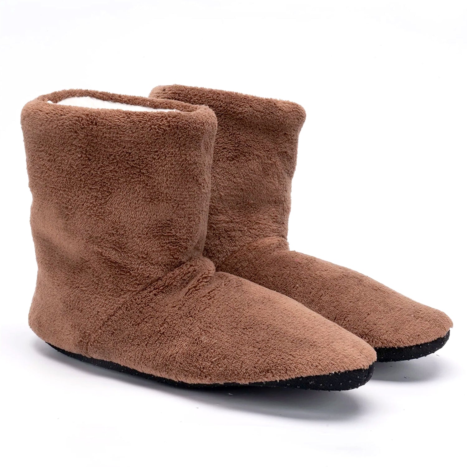 SNUGGYZ® Chestnut Cozy Home Booties | Snuggyz®